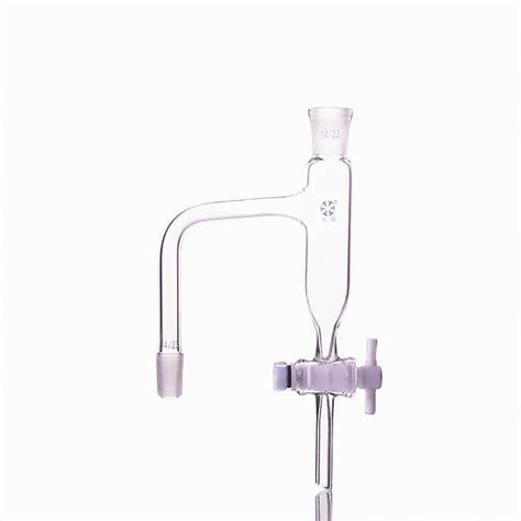 Distilling Receiver With Ptfe Stopcock Labxsci Labxsci