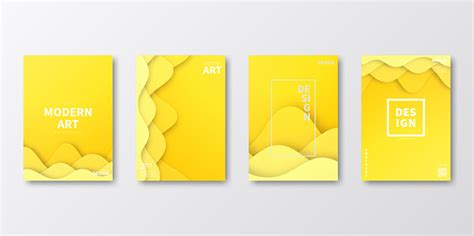 브로셔 템플릿 레이아웃 옐로우 커버 디자인 비즈니스 연례 보고서 전단지 잡지 3차원 형태에 대한 스톡 벡터 아트 및 기타 이미지 3차원 형태 가리기 개체 그룹