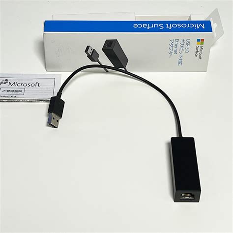 マイクロソフト純正 Surface Usb 3 0 ギガビット イーサネット アダプター Ejr 00008 Windows ｜売買されたオークション情報、yahooの商品情報をアーカイブ公開