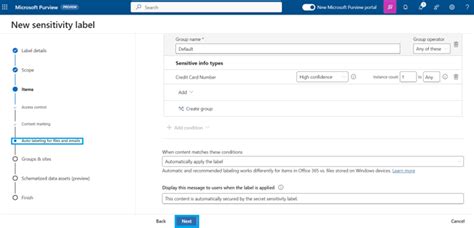 Information Classification In Microsoft Purview A Step By Step Guide