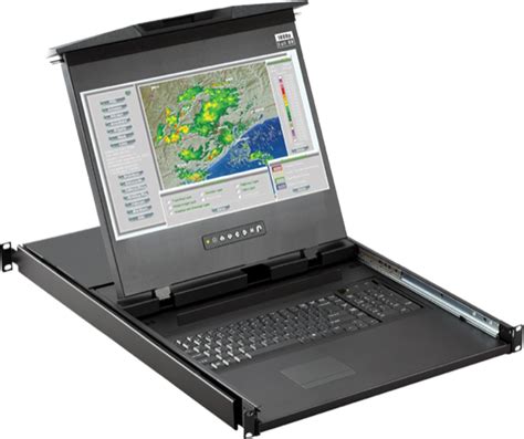 Dual Slide LCD Console Drawer