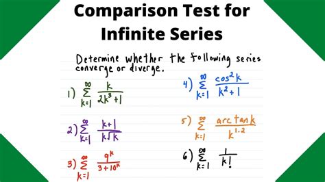How To Decide Which Convergence Test To Use Jaliyah Has Reed