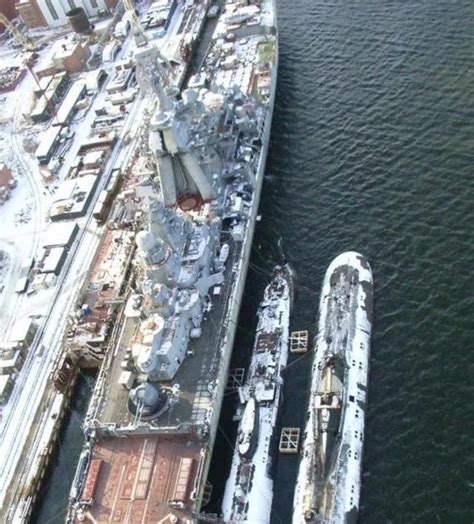 核動力巡洋艦下場悽慘！艦體拆解一空，曾經是蘇聯海軍的驕傲 每日頭條