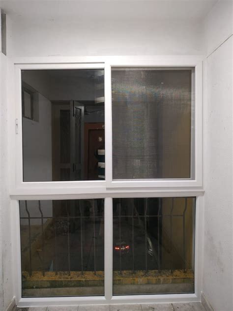Simta Astrix 3 8 Mm Sliding Window With Fly Screen UPVC 1200 X 1200