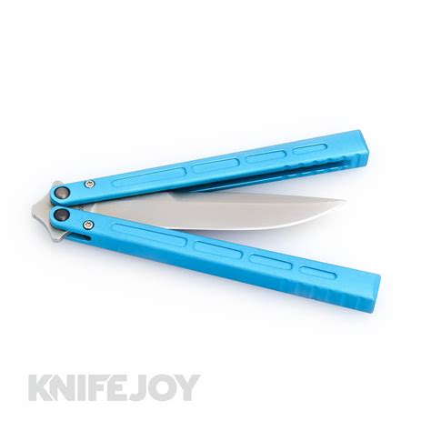 Eps Knives 101 Butterfly Balisong Weehawk Knife Plain Stonewash Blade