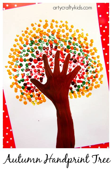 Free Printable Handprint Tree Template Here Are The Simple Supplies You