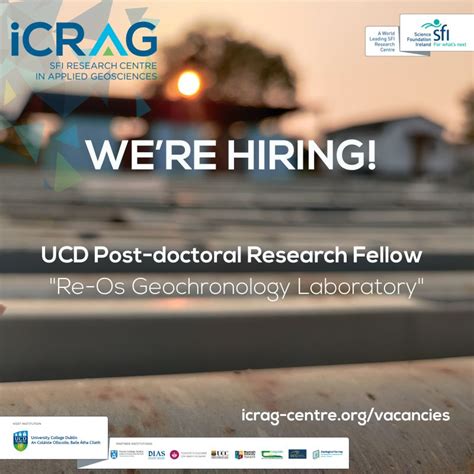 Icrag Sfi Research Centre In Applied Geosciences On Linkedin Hiring