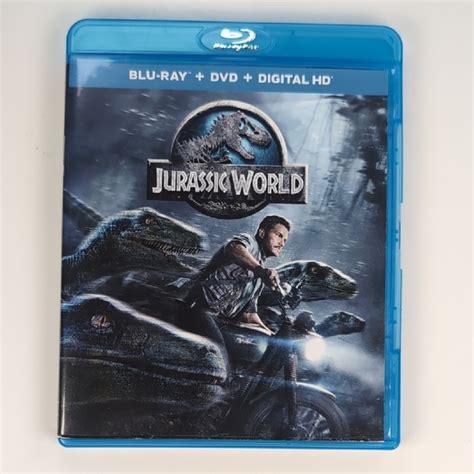 Media Jurassic World Bluray Dvd Digital Hd 2 Discs Poshmark