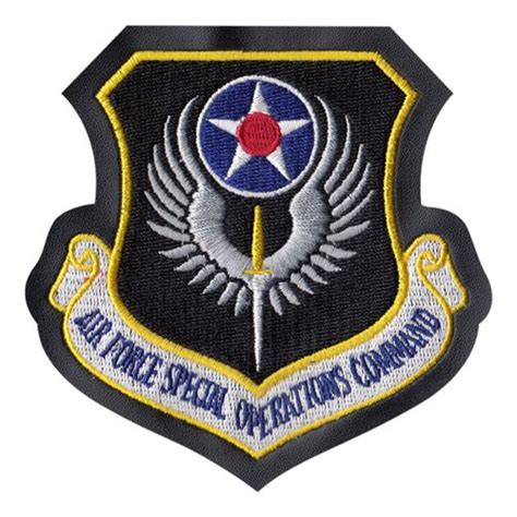 Afsoc Patches Air Force Special Operations Command Patches Color A