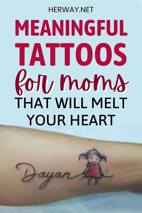 47 Meaningful Tattoos For Moms That Will Melt Your Heart Mom Tattoos Mom Tattoo Designs Mom