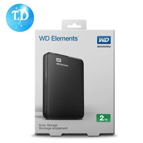 Ổ cứng di động HDD Western Digital Elements Portable 2TB 2.5" USB 3.0 ...