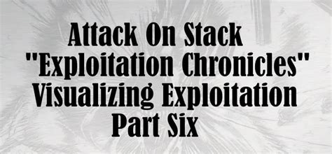 Hack Like A Pro How To Build Your Own Exploits Part 2 Writing A