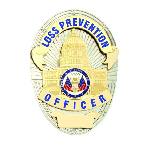 Loss Prevention Officer Badge Ba35 Wcuniforms
