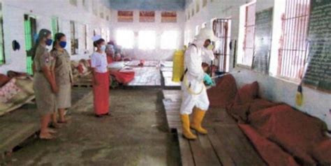 သာယာဝတီအကျဉ်းထောင်မှ အကျဉ်းသား ၁၈၀ခန့် ကိုဗစ်ရောဂါကူးစက်ခံရ နိုင