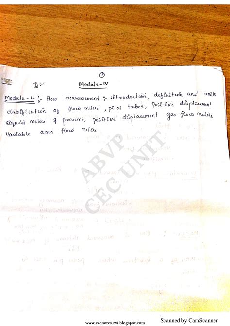Ii Mod 4 Lecture Notes 30 Scanned By Camscanner Cec Unit Scanned By Camscanner Cec Unit