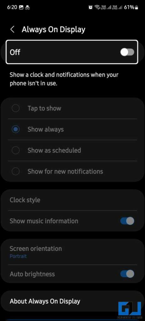 Ways To Get Always On Display On Android Smartphones Gadgets To Use