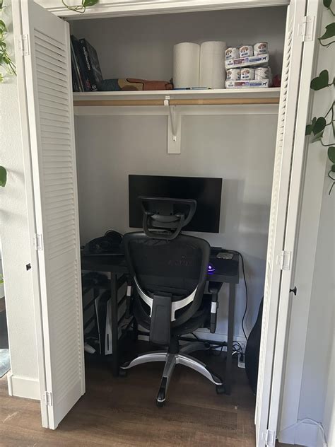 Please Help Me Spice Up My Comically Small Closet ‘office R Designmyroom