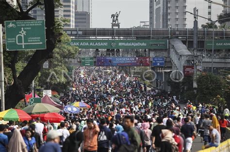 HARI BEBAS KENDARAAN BERMOTOR ANTARA Foto