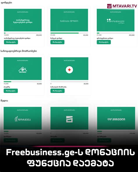 მთავარი 🔻 თავისუფალი ბიზნესების პლატფორმა Freebusiness Ge ის ახალი ფუნქცია დაემატა კერძოდ