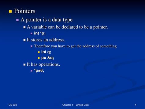Linked Lists Chapter Ppt Download