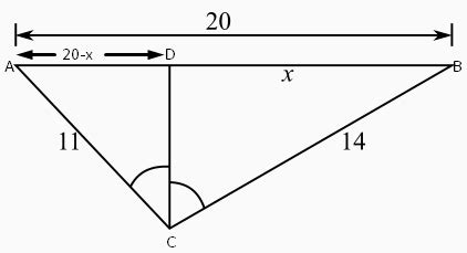 Find The Value Of X In The Given Figure And Show The Proportion Homework Study Com