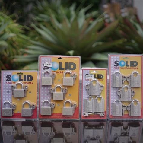 Paket Gembok Solid Iki Bangunan Rumahnya Bahan Bangunan