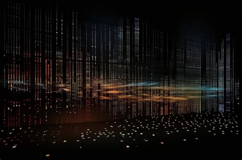 Premium Photo Digital Code Background Abstract Digital Abstract Futuristic Cyberspace Dark