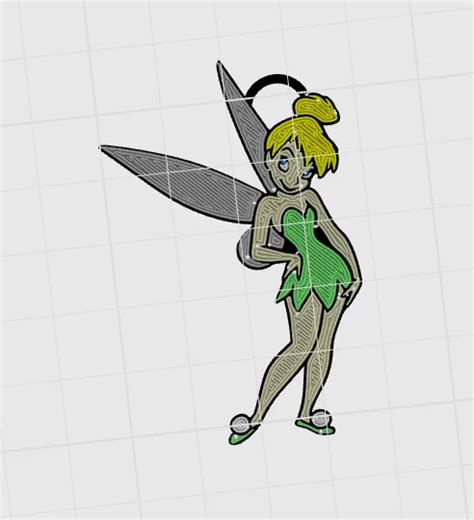 Tinkerbell Keychain Free 3d Print Model Makerworld