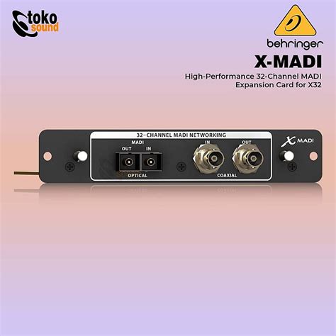 Mixer Mixer Digital Behringer X Madi X Madi Expansion Card