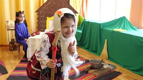 Златното момиче българска народна приказка представена от децата от