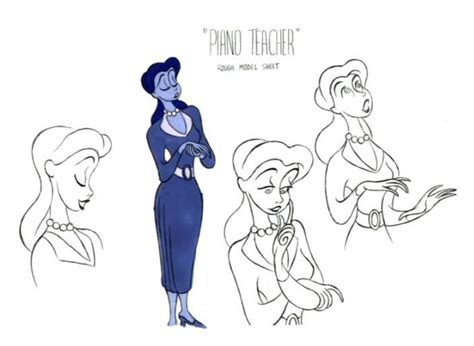 Fantasia 2000 Concept Art Charakterdesign Kritzeleien Kunst