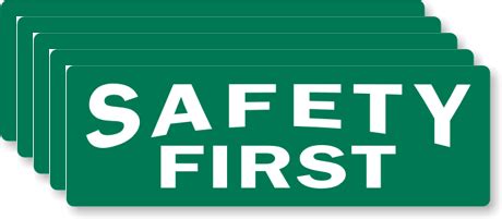 Safety First Labels Custom Safety First Labels