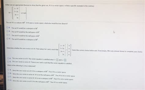 solved either use an appropriate theorem to show that the