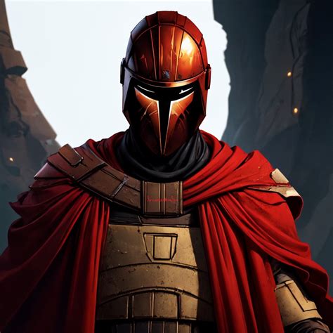 Mandalorian Neo Crusader Portrait Star Wars By Deviantartbender On