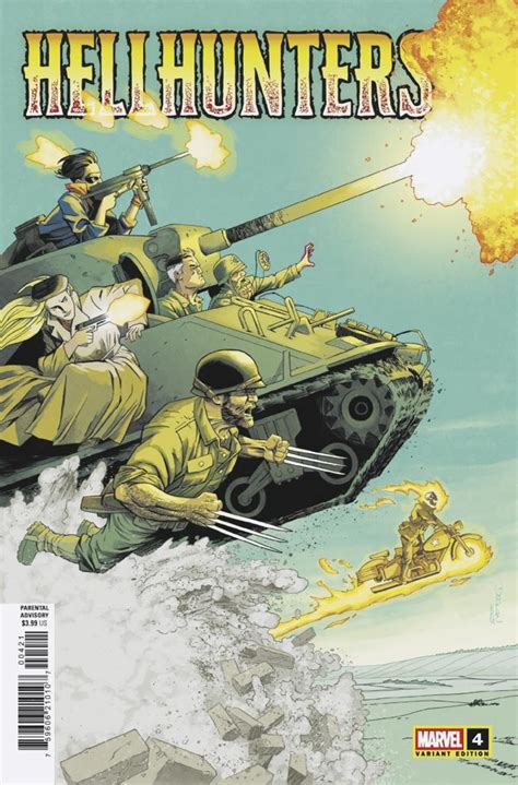 Hellhunters 4 Preview Bucky Ghost Rider Nick Fury And Wolverine Are Back