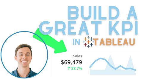 How To Build Kpi Tiles In Tableau Youtube