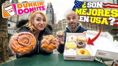 Probamos Dunkin Donuts En Estados Unidos ¿ Son Mejores Que En EspaÑa