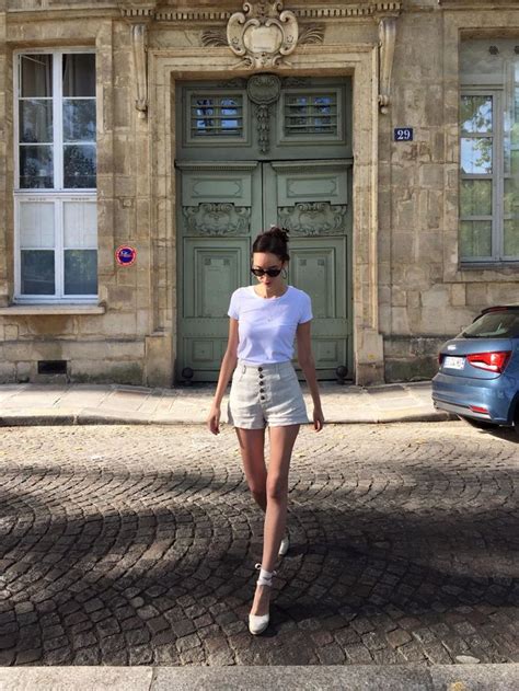 Do French Women Wear Shorts French Outfit Girls Summer Outfits