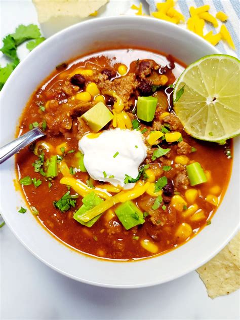 Ground Turkey Taco Soup Simply Scratch Made