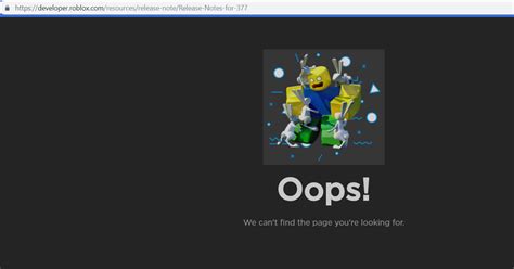 Release Notes For 377 Release Notes Developer Forum Roblox