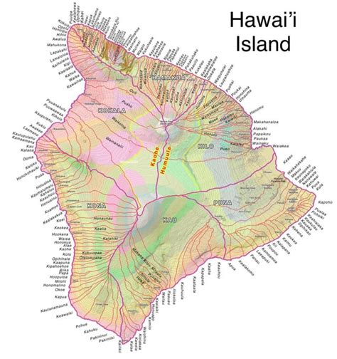 Land Division Ahupuaa In Pre Contact Hawaii R Mapporn