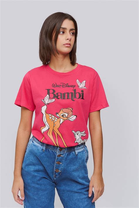 Camiseta Estampada Bambi Y Tambor De Prati Tienda Online