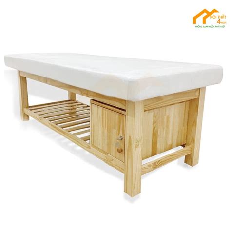 Top 5 Mẫu Giường Spa Massage Gỗ Tự Nhiên Thịnh Hành Nhất