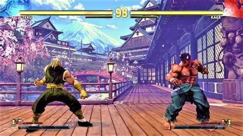 Zeku Vs Kage Hardest Ai Street Fighter V Youtube