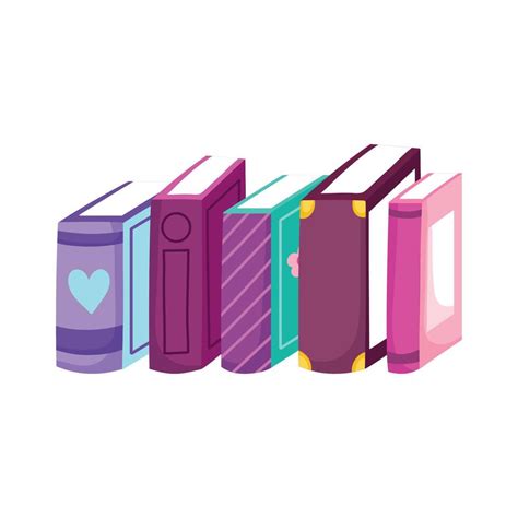 Row Of Books Clipart