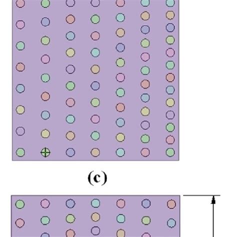Micro Pin Fin Arrangement With Diameter Of 500 μm A Staggered Type Download Scientific