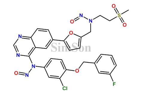 Lapatinib Nitroso Impurity 2 CAS No NA Simson Pharma Limited
