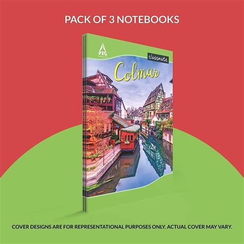 Classmate Long Book Single Line 80 Pages 297 Mm X 210 Mm Pack Of