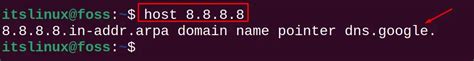 How To Do A Reverse Dns Lookup In Linux Its Linux Foss