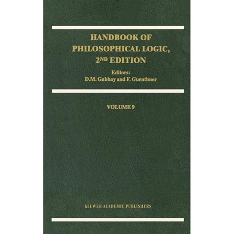 handbook of philosophical logic handbook of philosophical logic